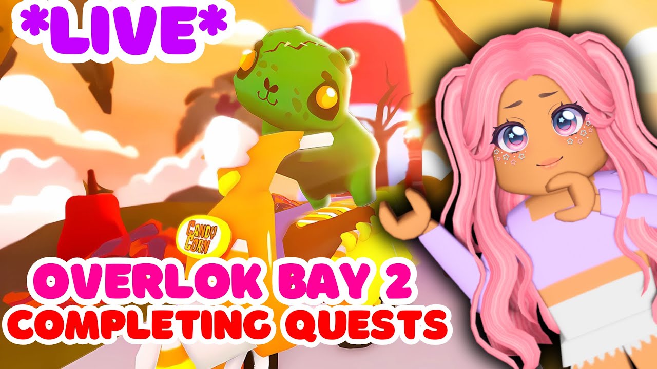 🛑 *LIVE* Completing Quests In Overlook Bay 2 Halloween Event Part 2🎃 ...