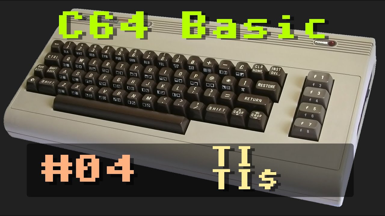 C64 | Basic | Befehle | TI und TI$ - YouTube
