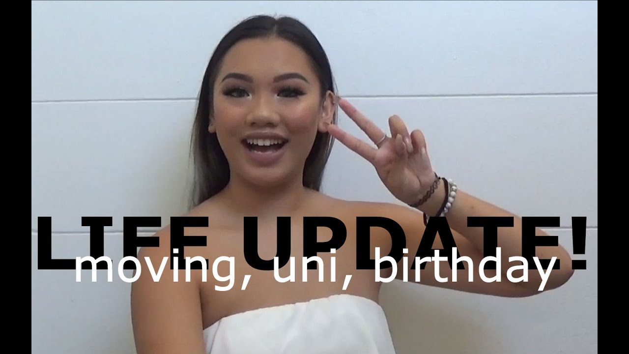 LIFE UPDATE: moving, uni, birthday! | Jennifer Vu - YouTube
