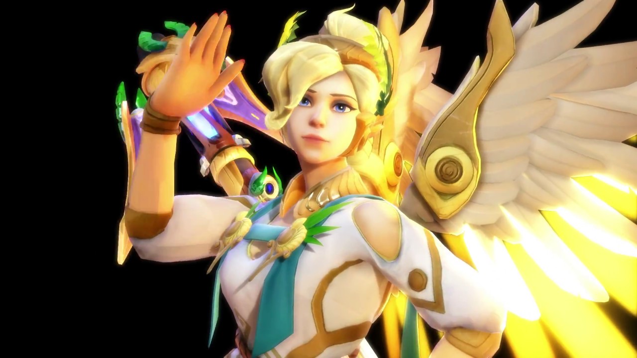 [MMD] Acceleration | Winged Victory Mercy | Overwatch (test model ...