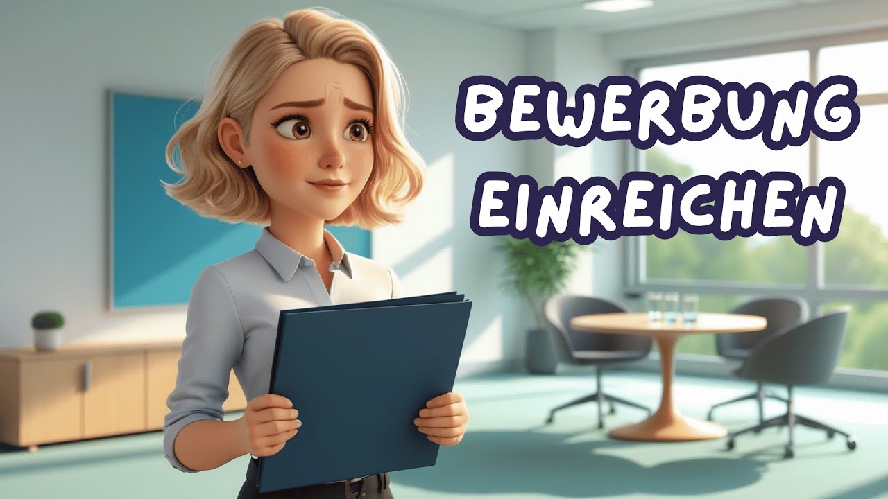 First Job Interview in German | Easy German Story for A1–A2 Learners ...