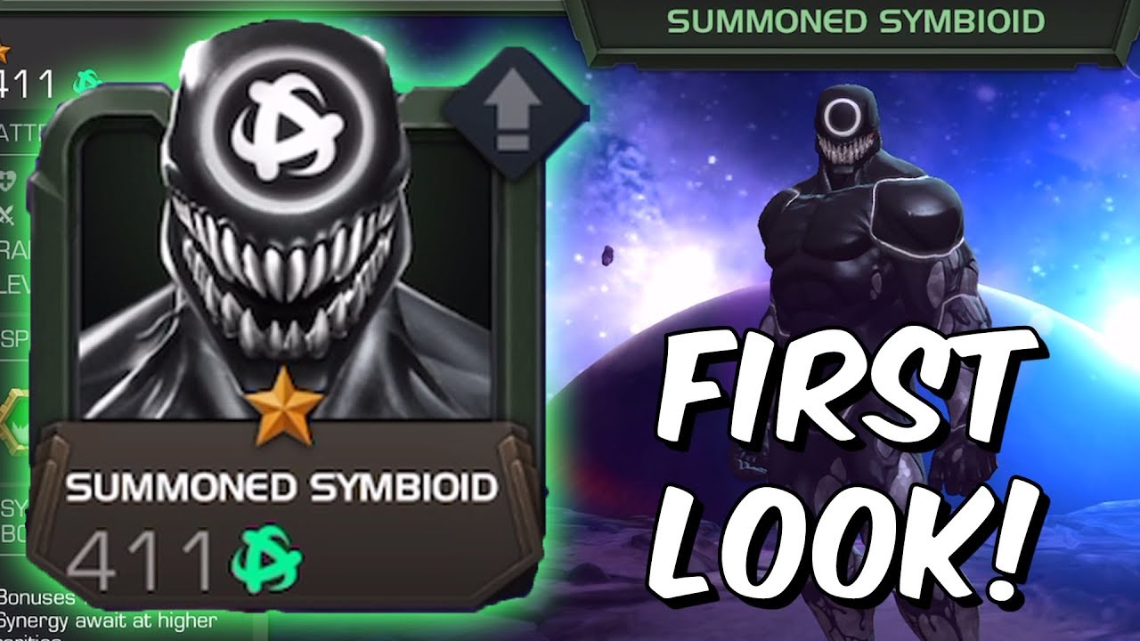 Summoned Symbioid First Look! - Abilities & Gameplay - Marvel Contest ...