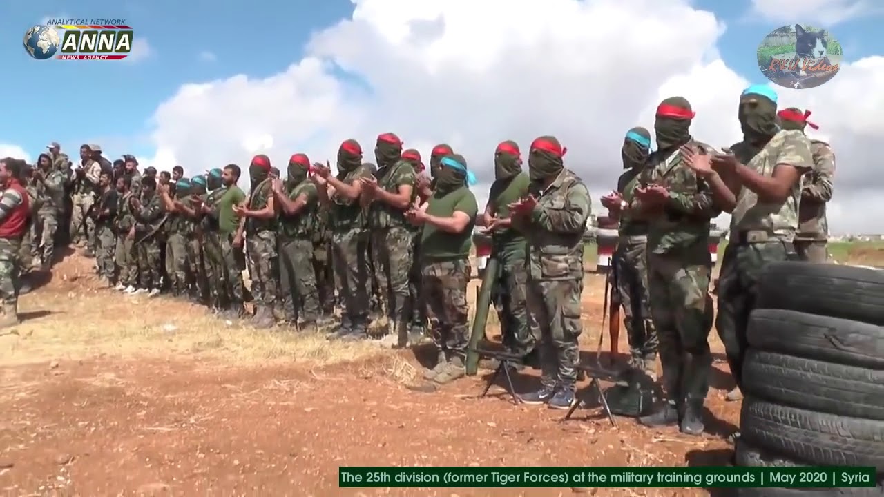 SAA 25th Division (Tiger Forces) in training - YouTube