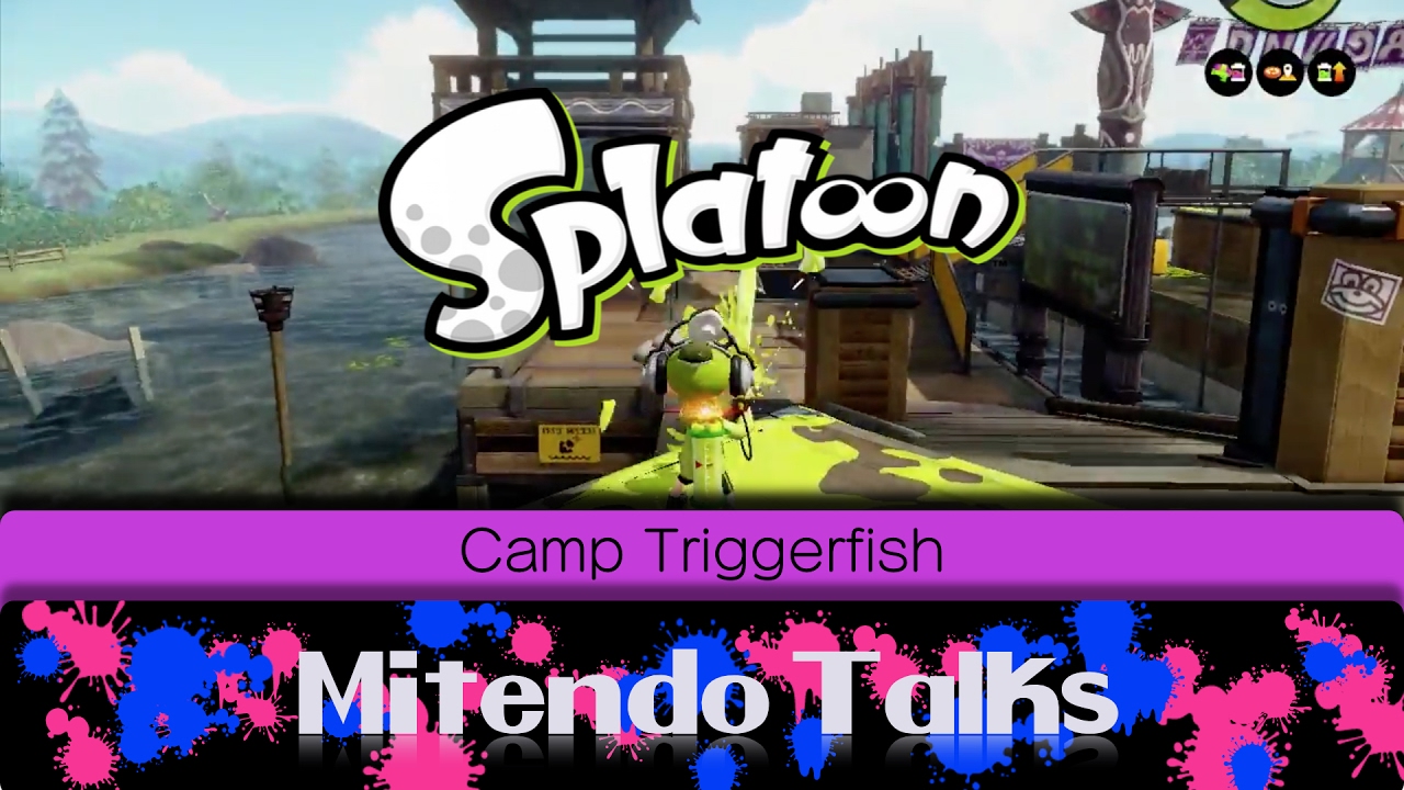 Splatoon Stage Recon - Camp Triggerfish - YouTube