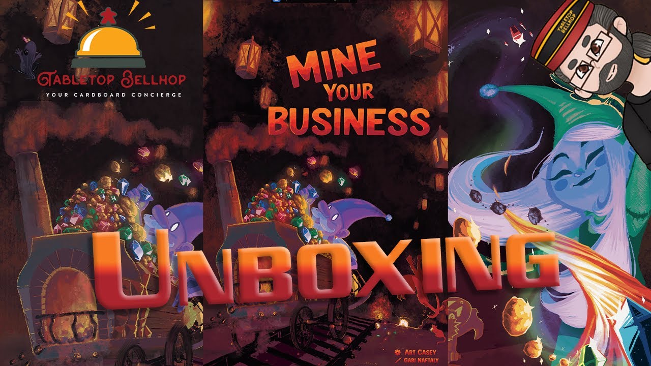 Mine Your Business Unboxing, A quick and tricky spatial puzzle game ...