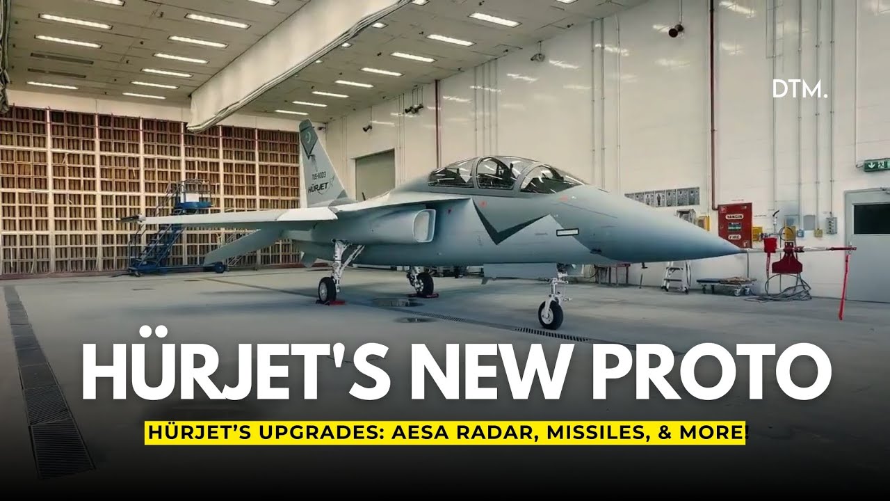 Hürjet Takes Flight: Turkey’s New Supersonic Jet Trainer & Light Combat ...