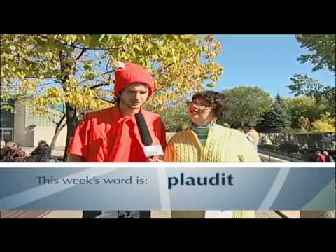Toastmasters - Word of the Day "Plaudit" - YouTube