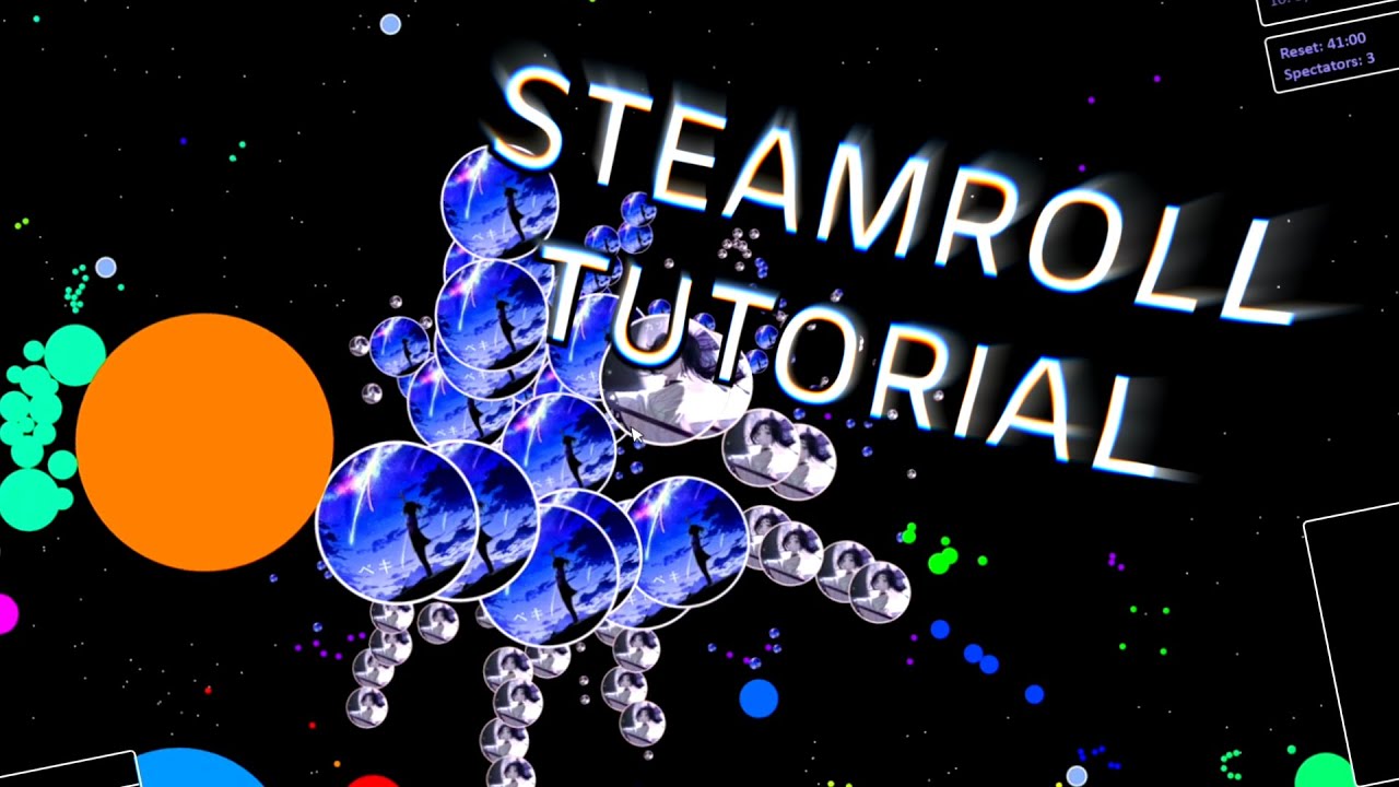GOTA.IO STEAMROLL TUTORIAL - YouTube