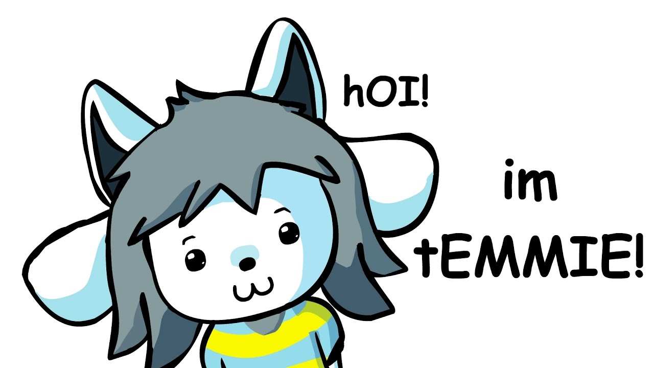 hOI, im tEMMIE! - An Undertale Animation - YouTube
