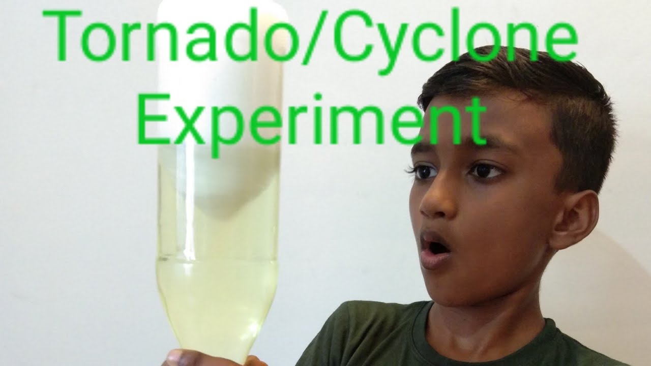 Tornado/ Cyclone in Bottle Experiment - YouTube
