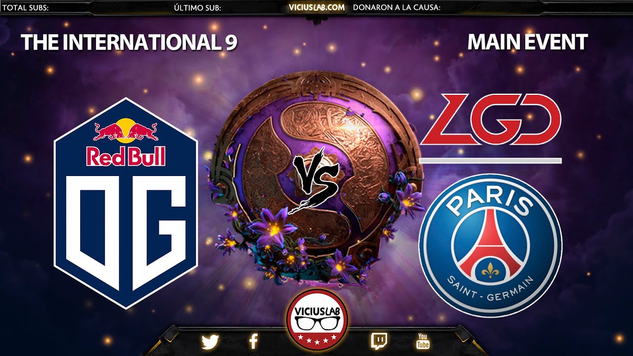 OG vs PSG.LGD - 1 - Main Event - THE INTERNATIONAL 9 - Viciuslab - YouTube
