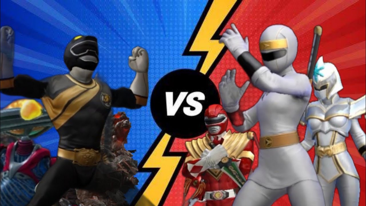 POWER RANGERS HITAM DAN PARA MONSTER MELAWAN POWER RANGERS NINJA PUTIH ...