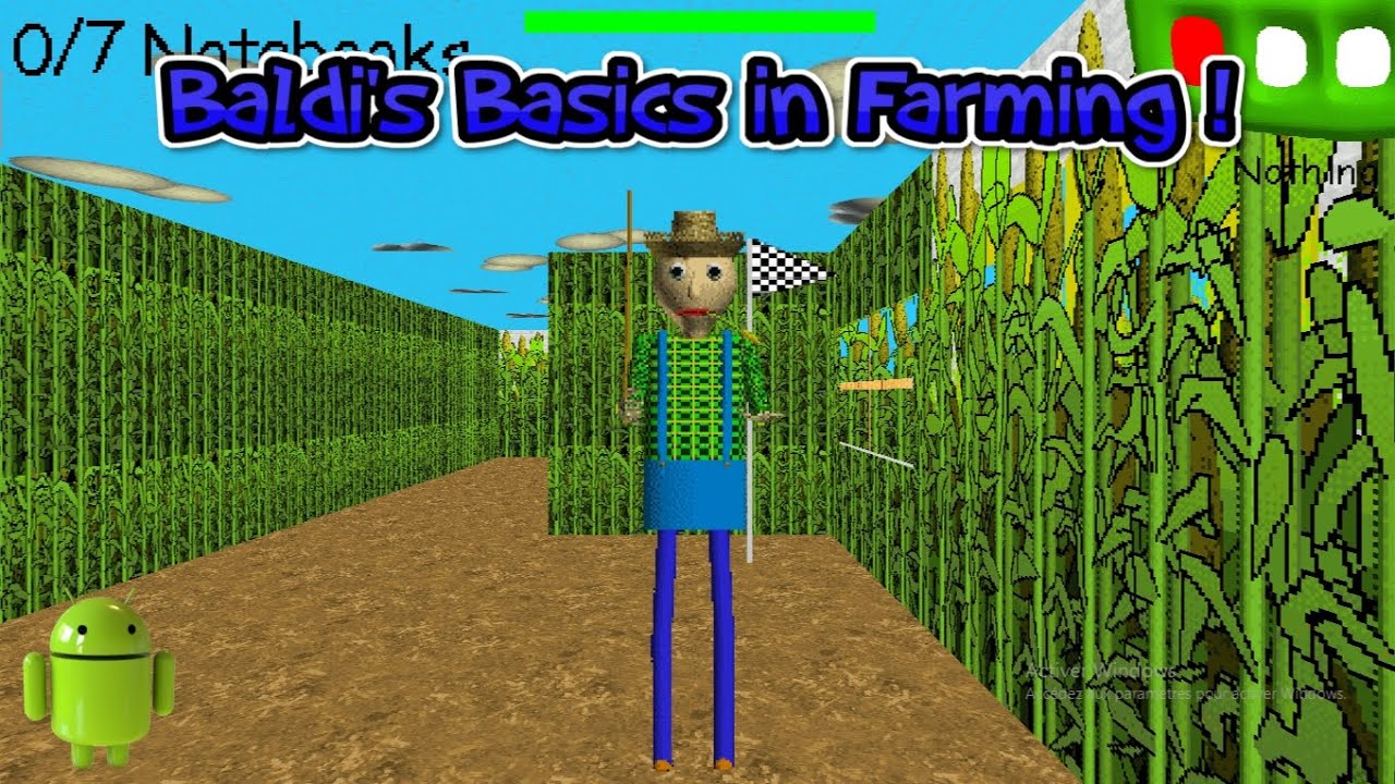 Baldi's Basics in Farming Android - Baldi's Basics Mods - YouTube