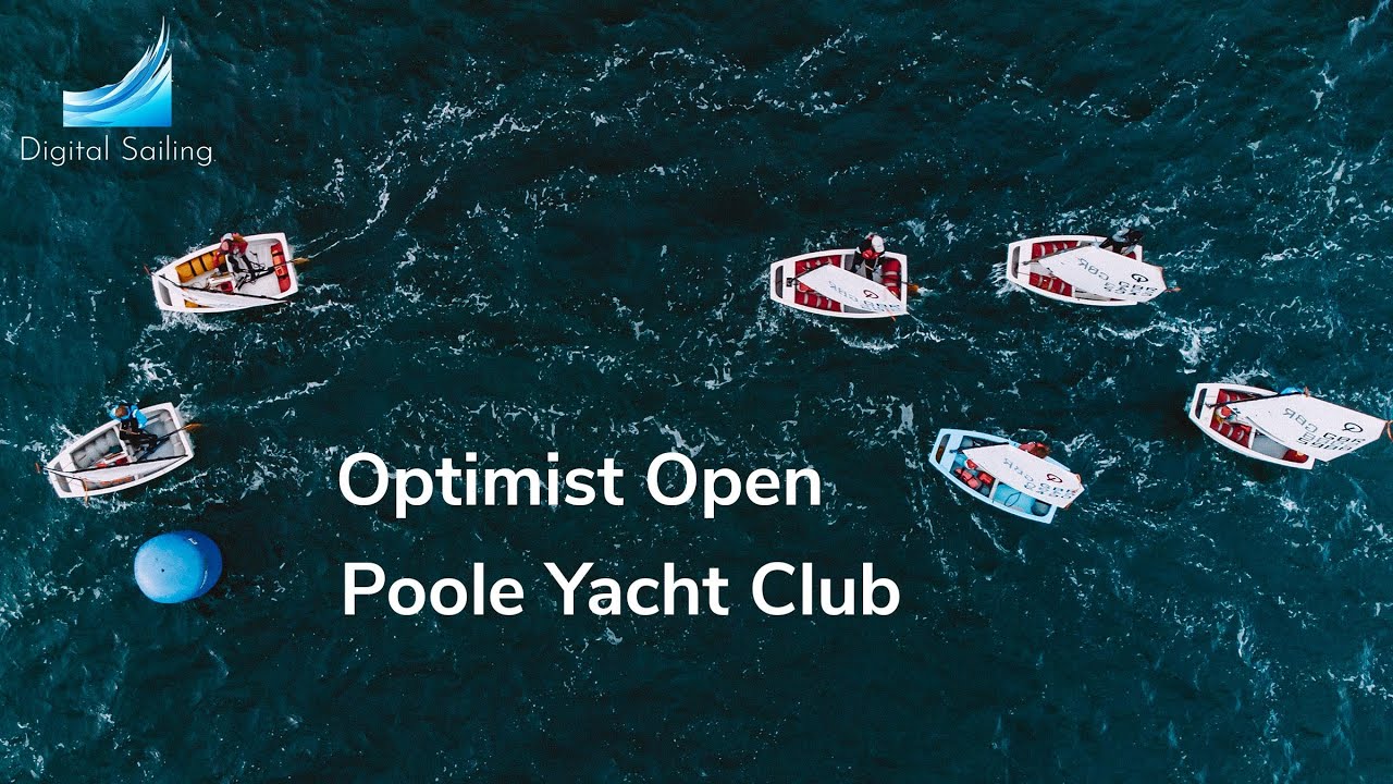 Optimist Open Meeting at Poole Yacht Club - YouTube