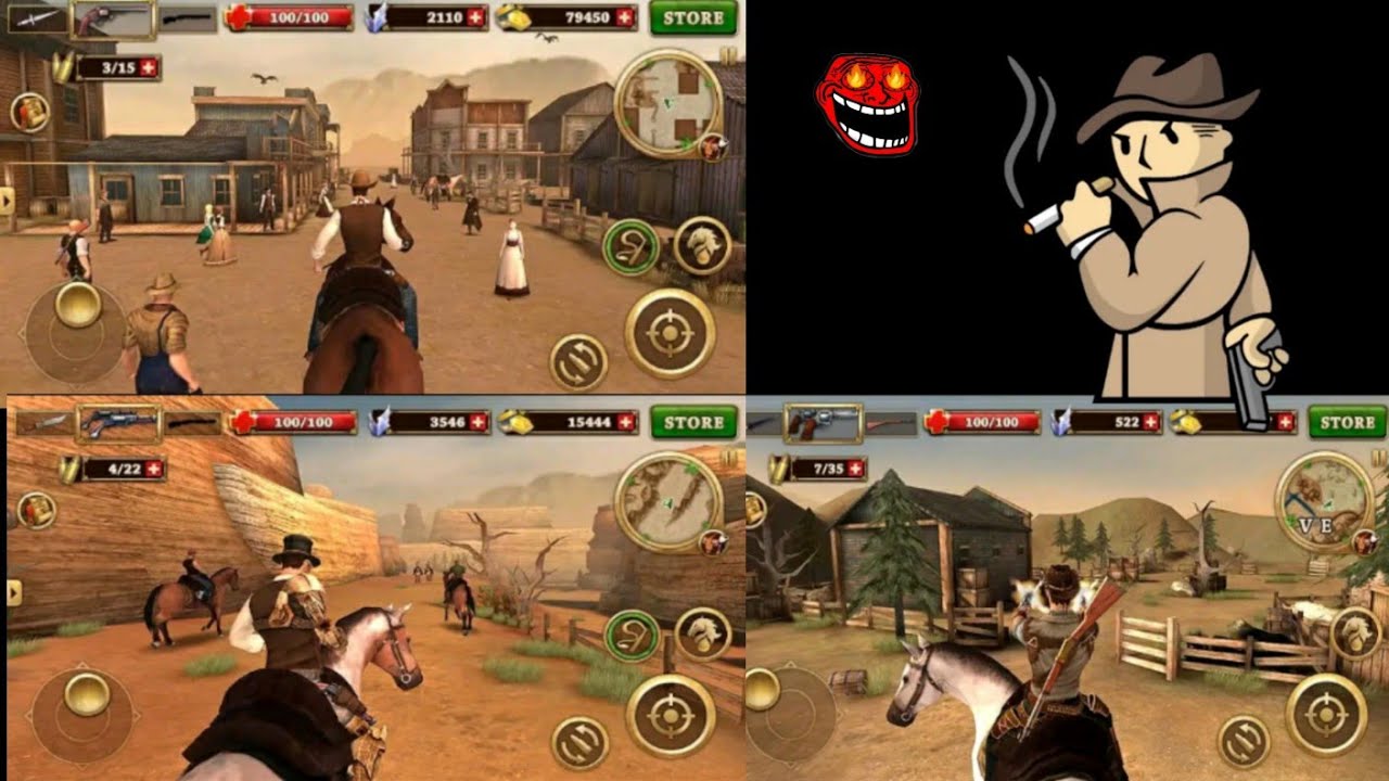 West Gunfighter game - YouTube