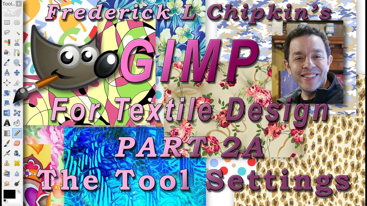 GIMP for Textile Design Part 2A - The Tool Settings - YouTube