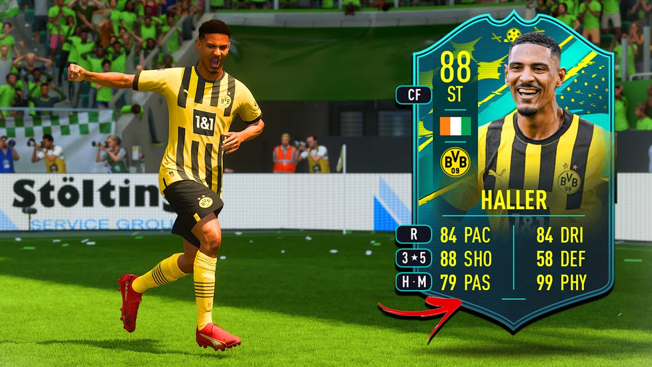 88 Moments Sebastien Haller is a BIG W FROM EA!! 😍 - YouTube