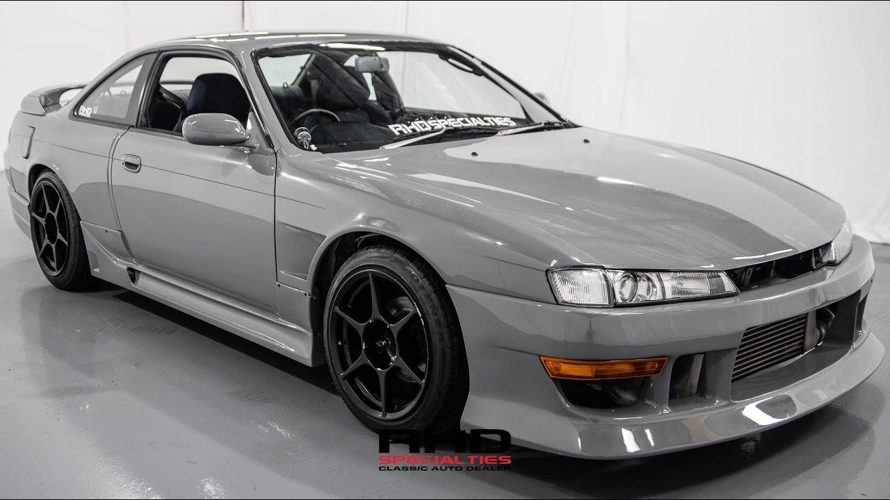 Nissan Silvia S14 Nardo Gray Walk Around Video - RHD Specialties - YouTube
