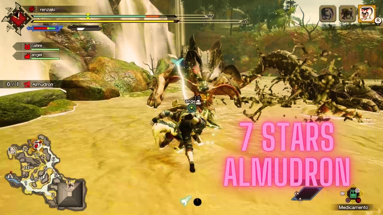 Epic Battle: Almudron 7🌟 | #MHR - YouTube