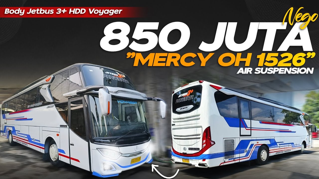 Dijual Mercy OH 1526 : Body Jetbus 3+ HDD Voyager Harga 850 Juta Nego ...