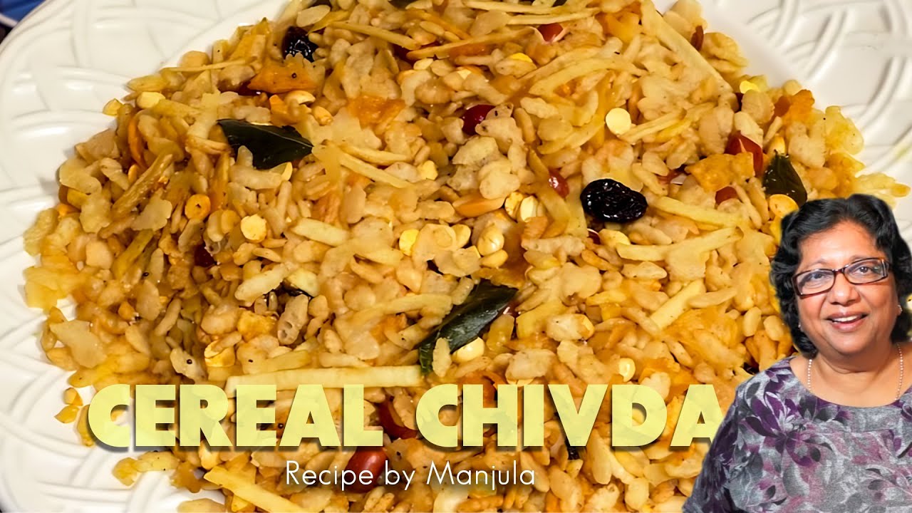 Cereal Chivda | Chivda Recipe with Cereal | Spicy Cereal Chivda ...