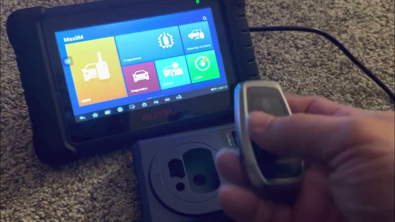 Autel IKEY universal remote key fob programmed with IM508 instead of ...