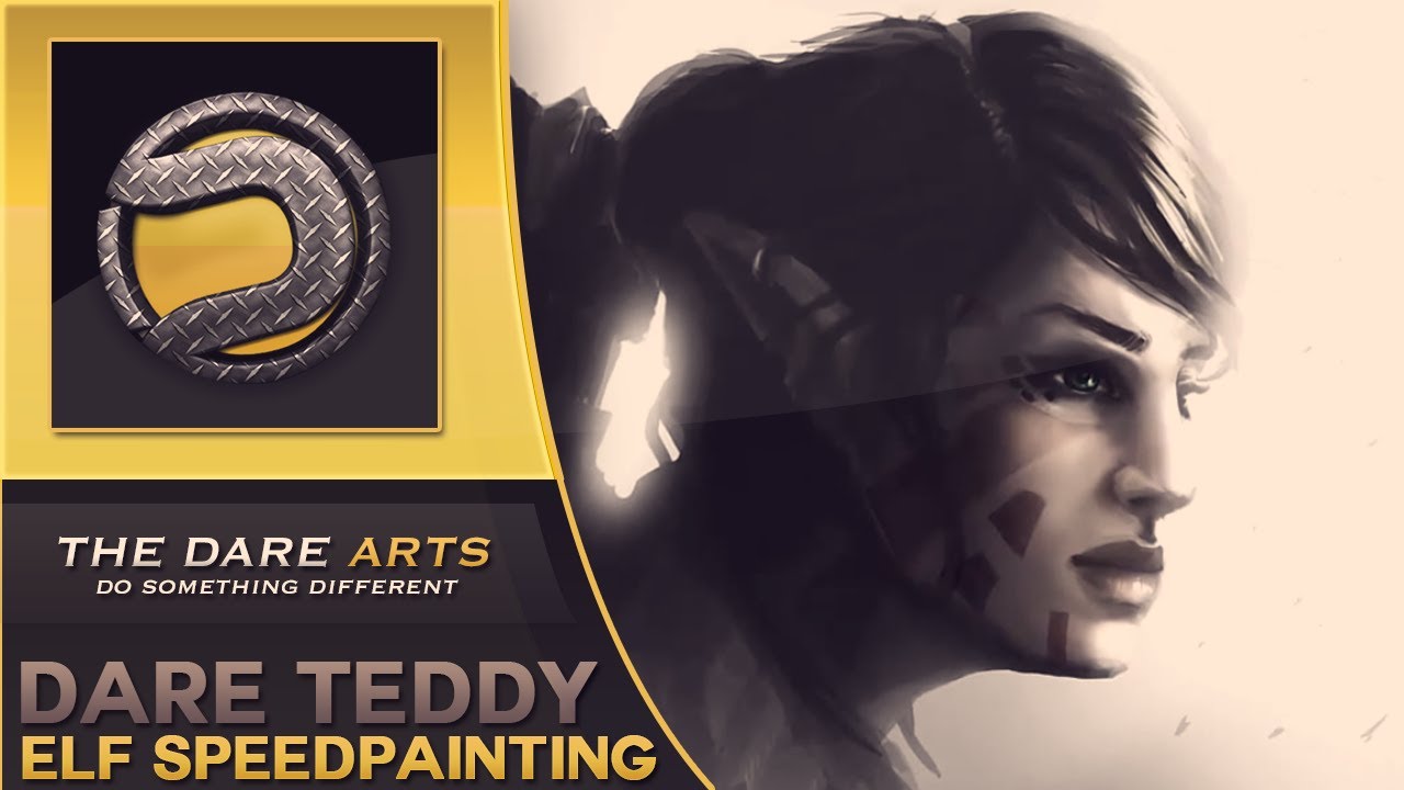 Elf | Speed Painting | By Dare Teddy (Introducing!) - YouTube