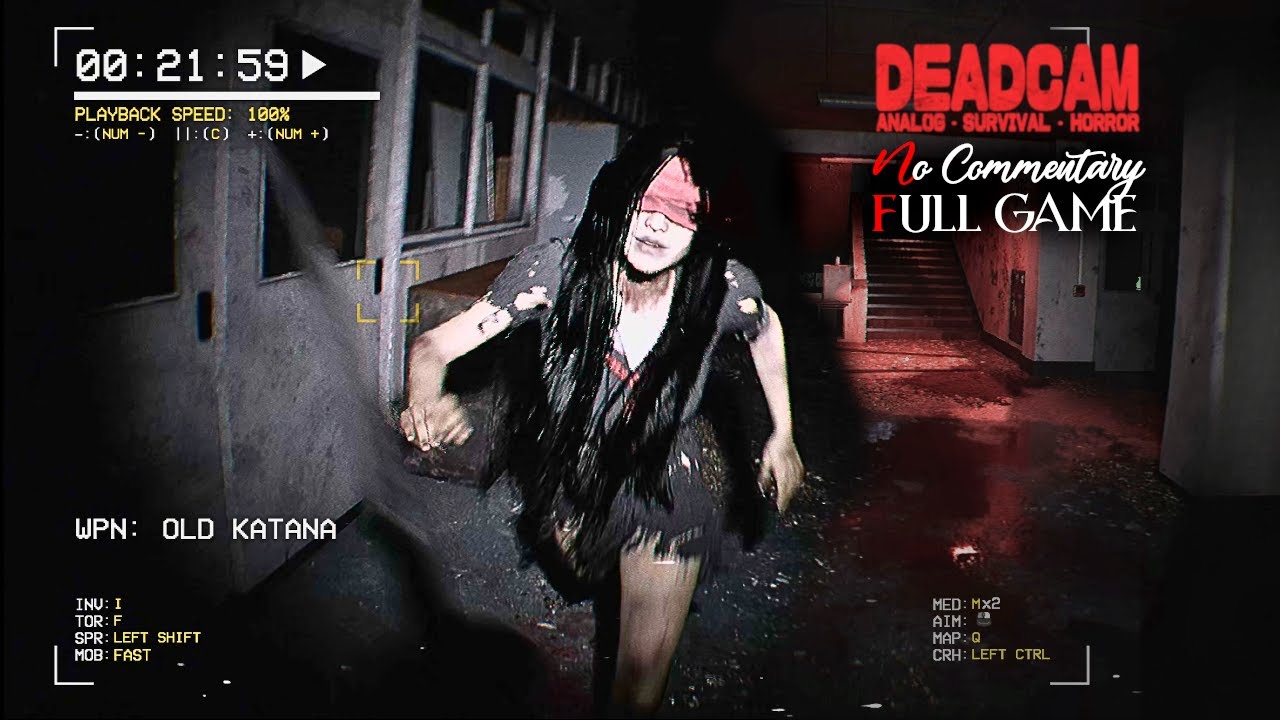 DEADCAM | ANALOG • SURVIVAL • HORROR - Full Game - Early Access |1440p/60fps| #nocommentary ...
