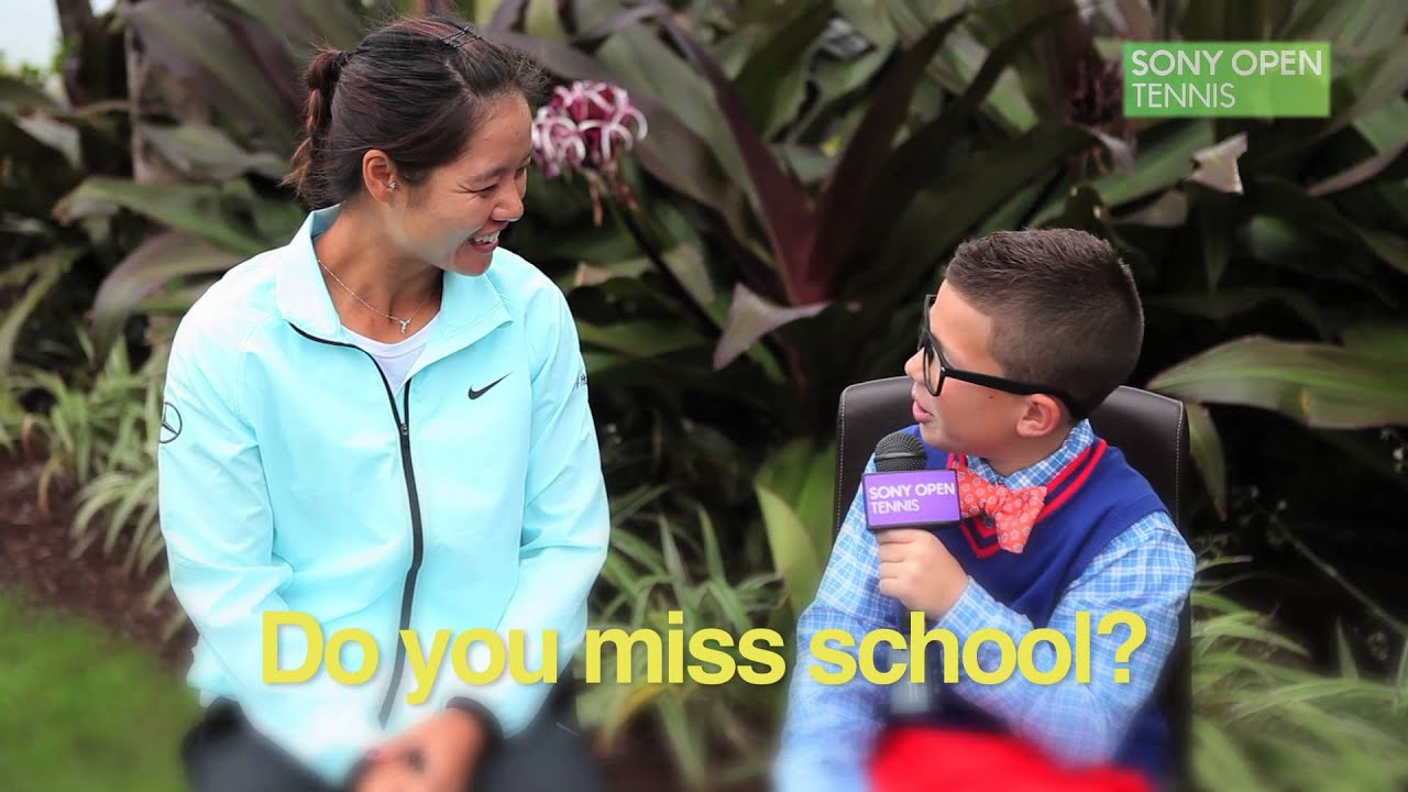 Sony Open Tennis Kid Reporter - YouTube