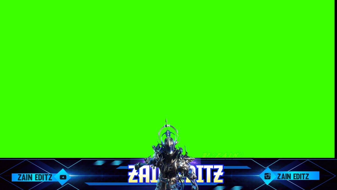 How to make 3D Animated live stream overlay | ZainEdits | - YouTube