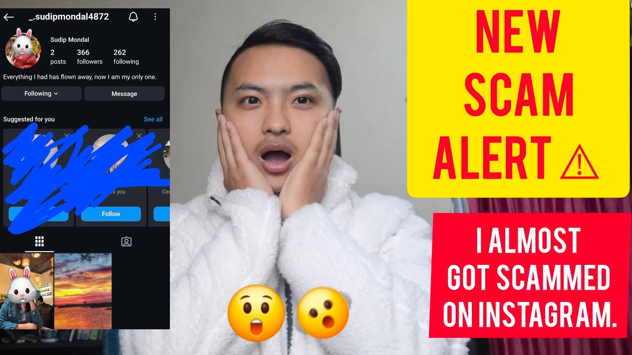 I almost got SCAMMED on INSTAGRAM| NEW SCAM ALERT| Awareness VIDEO| Listen to my STORY. #fraud # ...