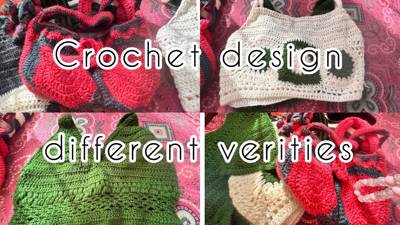 So many designs and verities of crochet 🧶 👍🧑‍🎨 - YouTube