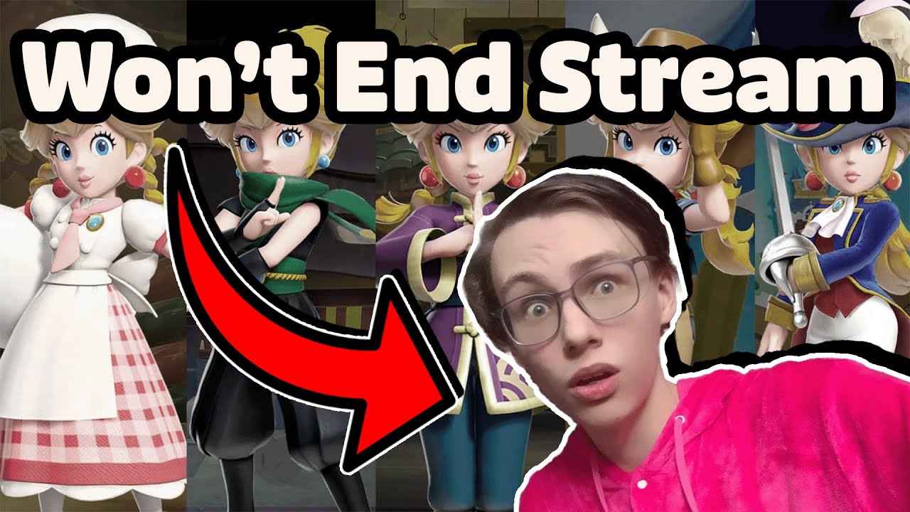 I Won't End Stream Until I Beat Princess Peach Showtime! - YouTube