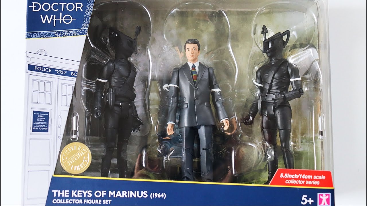 Doctor Who: The Keys Of Marinus Ian Chesterton + 2x Voord B&M Exclusive ...