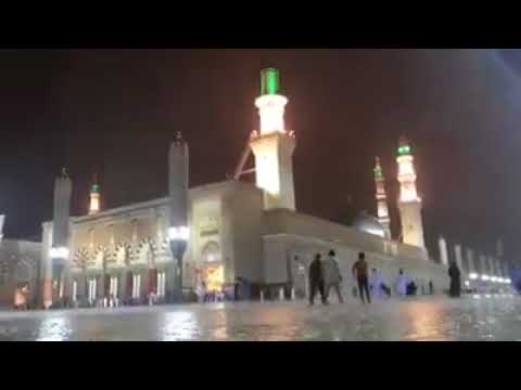 MEDİNE'DE YAĞMUR MUHTEŞEM GÜZEL