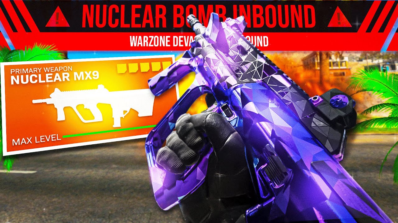 NUKE WITH EVERY GUN IN WARZONE!! (MX9) - YouTube