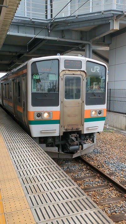 211系A52編成#jr東日本 #211系 #佐野市 #両毛線 - YouTube