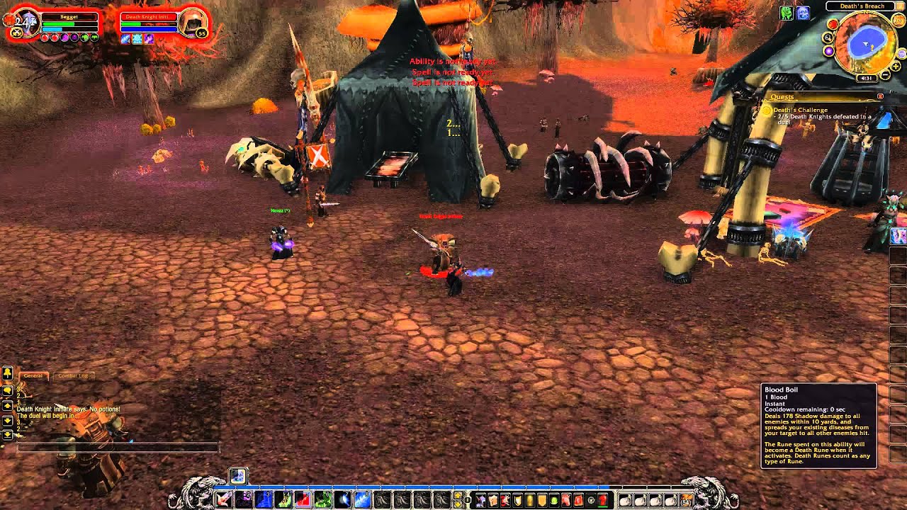 Death Challenge In WOW - YouTube