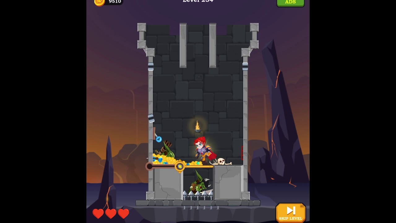 Hero Rescue Level 231 to 240 (iOS/Android) | Hero Rescue Gameplay - YouTube