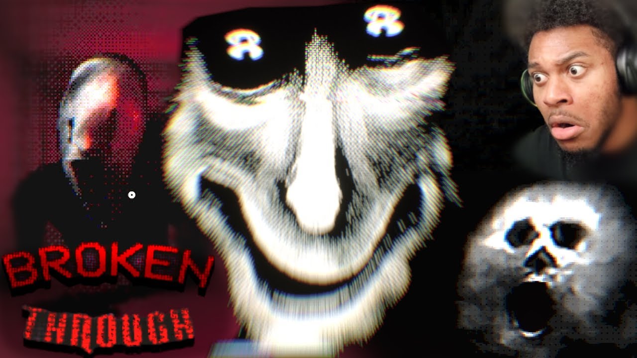 TRAPPED INSIDE A HORROR GAME!!! | Broken Through - YouTube