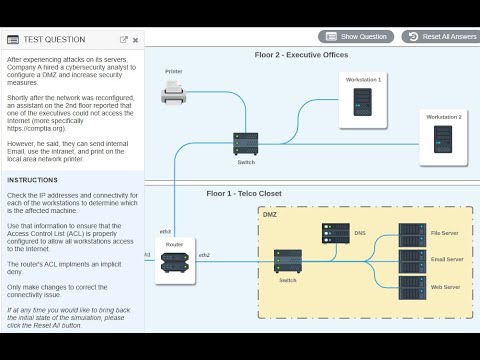 CompTIA Simulation - YouTube