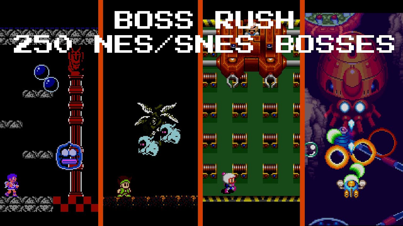 Boss Rush 250 Bosses [Fulgor's Pack] (NES/Famicom/SNES) #5 - YouTube