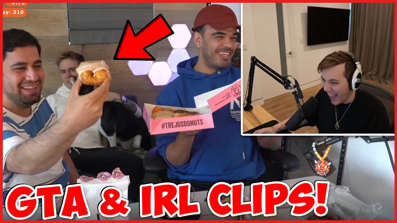 AnthonyZ Reacts To HILARIOUS GTA RP & IRL CLIPS! - YouTube