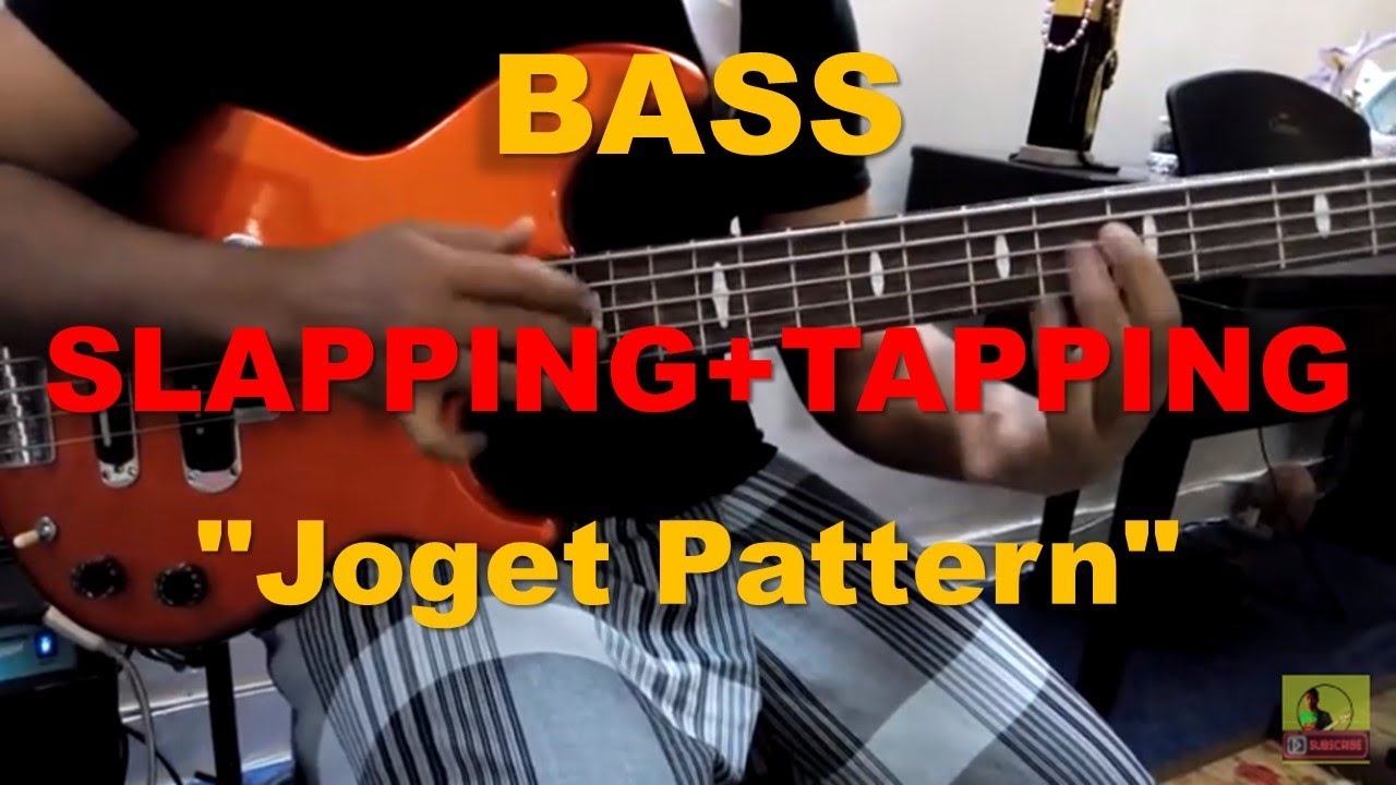 Bass Slapping +Tapping "Joget Pattern" - YouTube