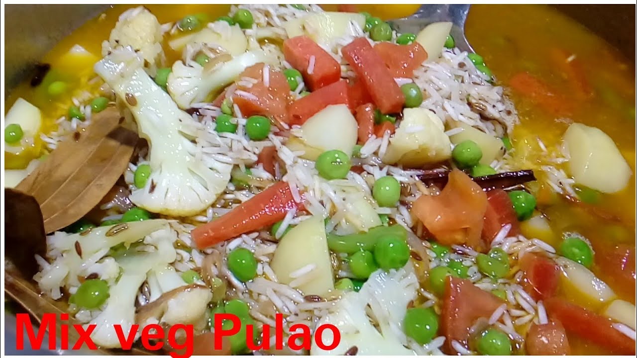 Mix Veg Pulao by Kitchen with Rehana - YouTube