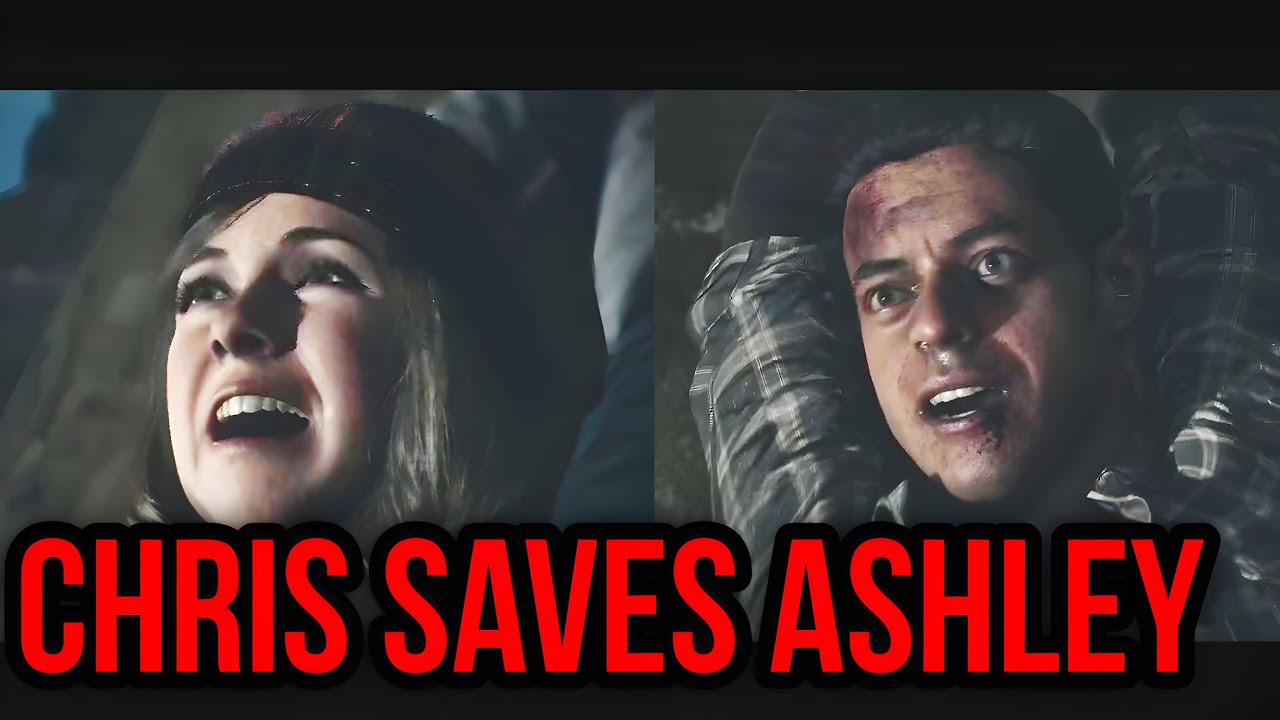 Until Dawn Remake - Chris Saves Ashley Over Josh! 4K UHD - YouTube