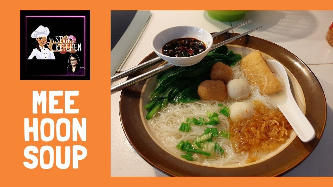 Noodles Soup. Mee hoon sup. A recipe perfect for family. - YouTube