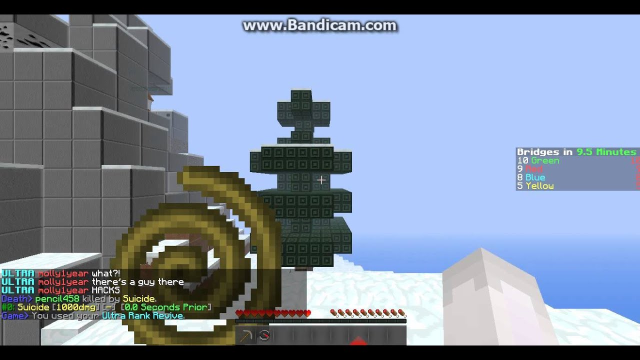 Map exploit - Bridges - Mineplex - YouTube