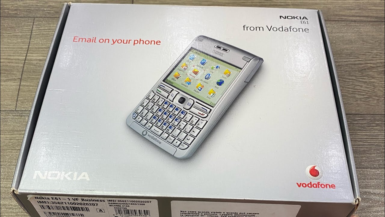 Nokia E61 Full Box, Zin Nguyên Bản, Mới 100% Chưa sử dụng! LH: 0832567894 - YouTube