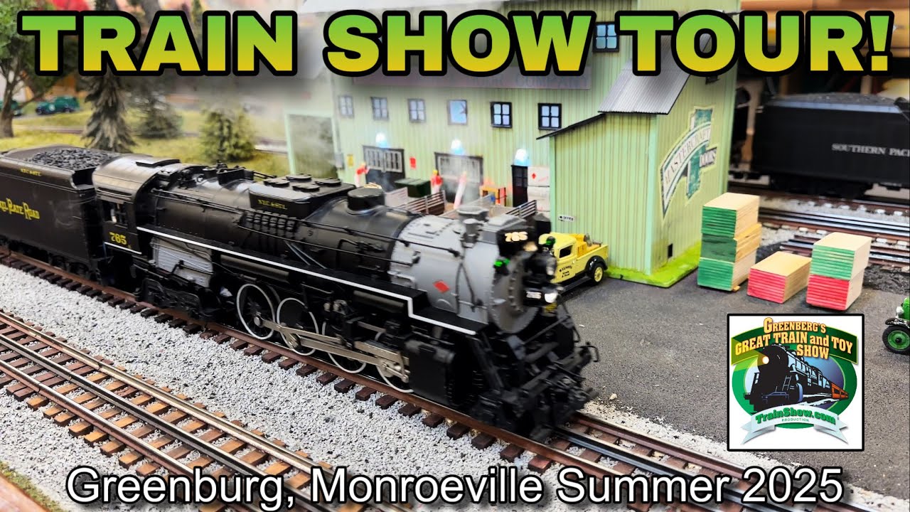 Train Show Tour!! - Greenberg’s Great Train & Toy Show Summer 2025 ...
